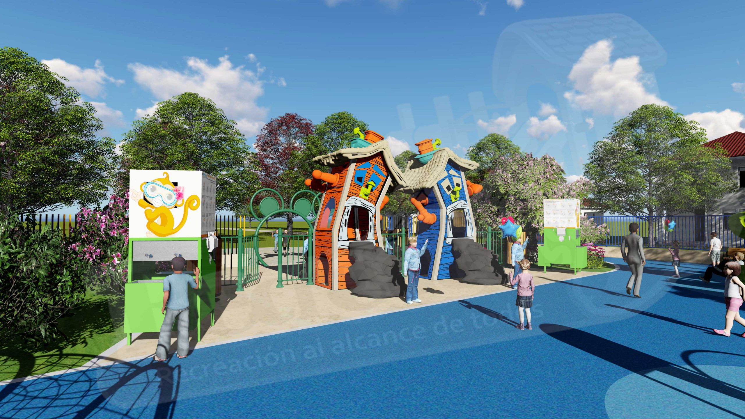 Como Diseñar un Parque Infantil - Juegos Infantiles Recreatec BB
